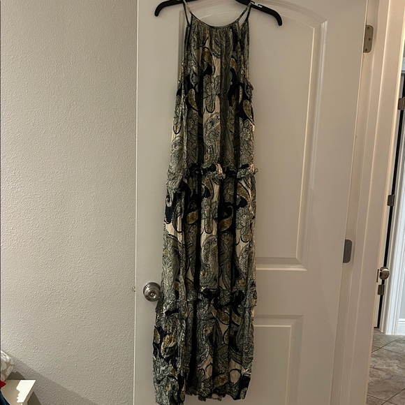 Band of Gypsies | Dresses | Band Of Gypsies Black Green And Cream ...
